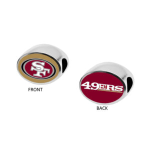 San Francisco 49ers 2-Sided Bead – Final Touch Gifts