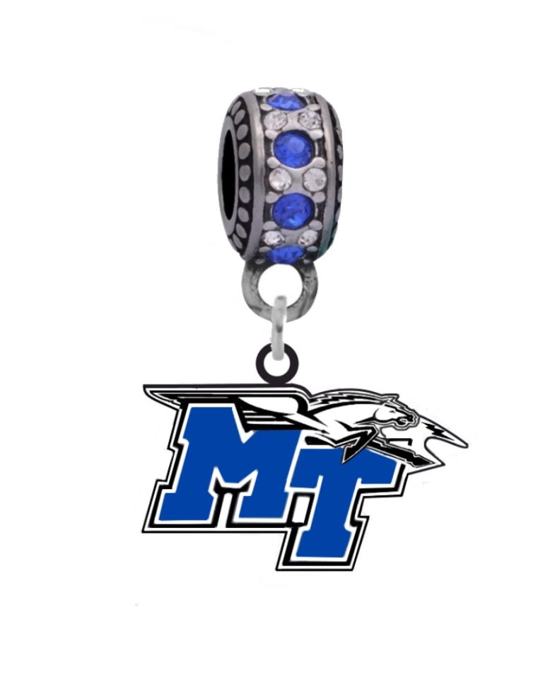 Middle Tennessee State University Logo Charm – Final Touch Gifts