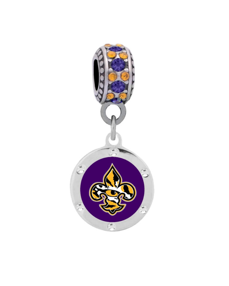 Louisiana State University Crystal Charm – Final Touch Gifts